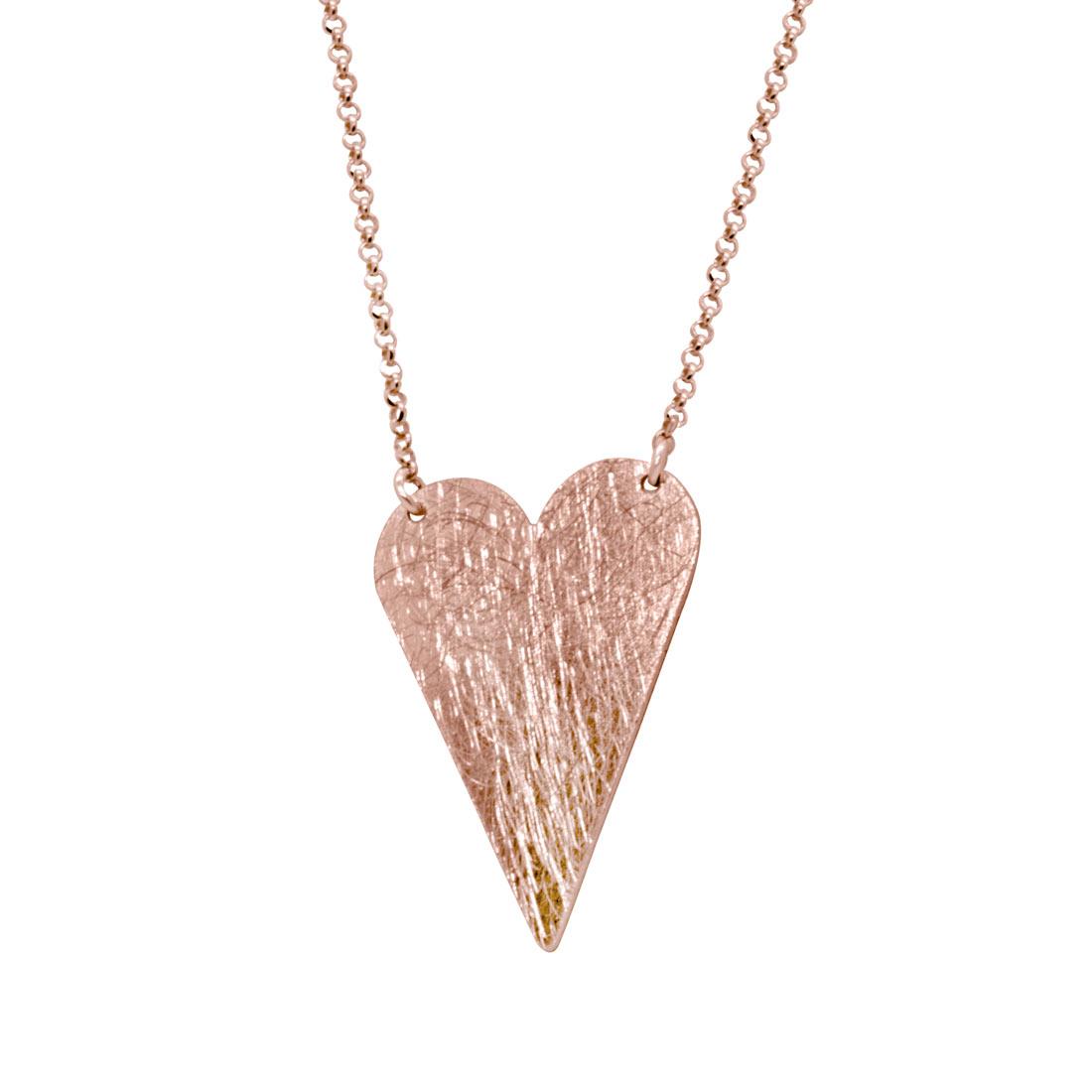 Rose silver necklace - ORO&CO 925 - Luxury Zone